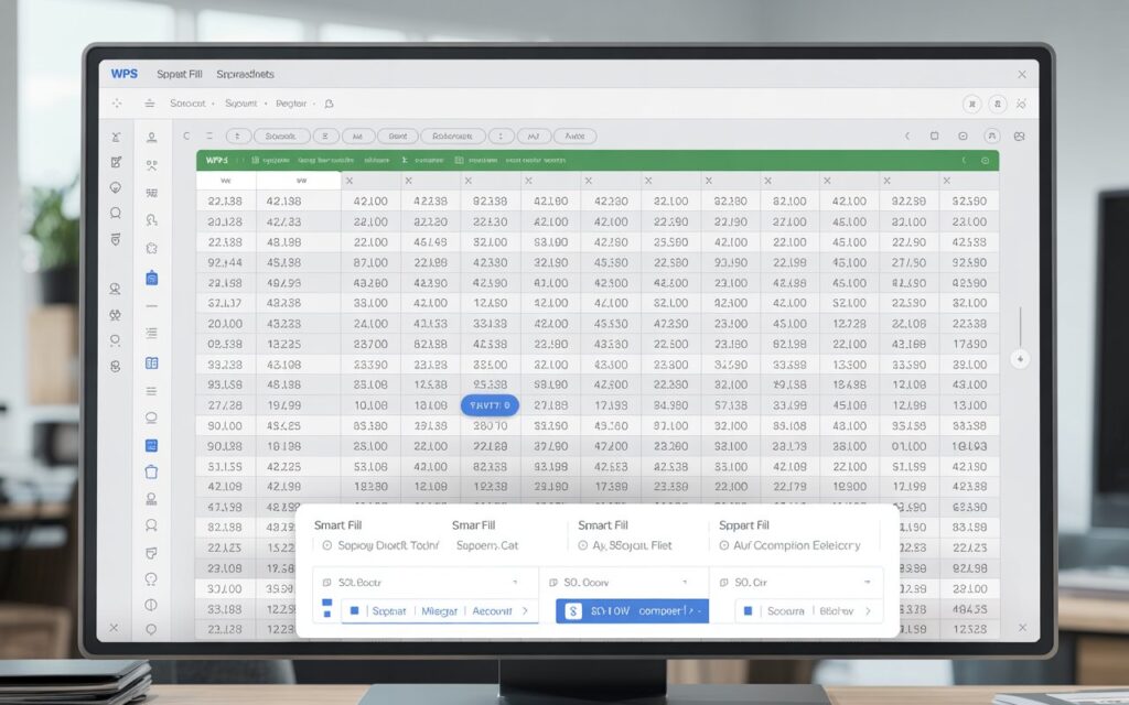 Use Smart Fill in WPS Spreadsheets to Automatically Complete Series and ...