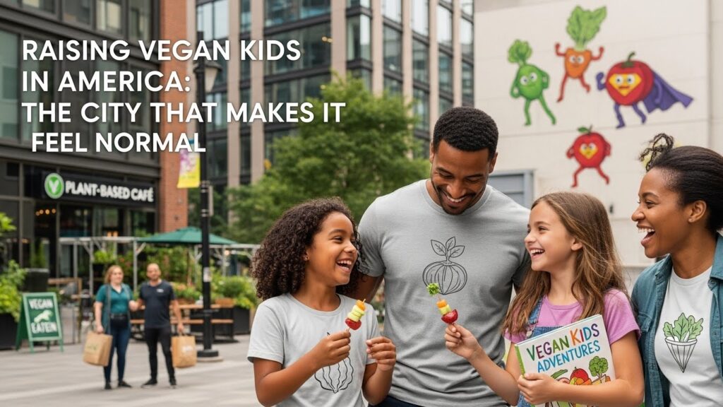 Raising Vegan Kids in America: The City That Makes It Feel Normal